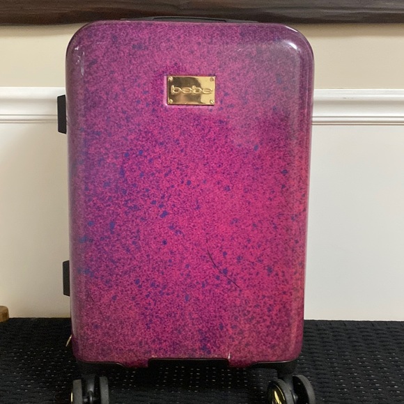 bebe | Bags | Bebe Hard Shell Carry On Luggage | Poshmark